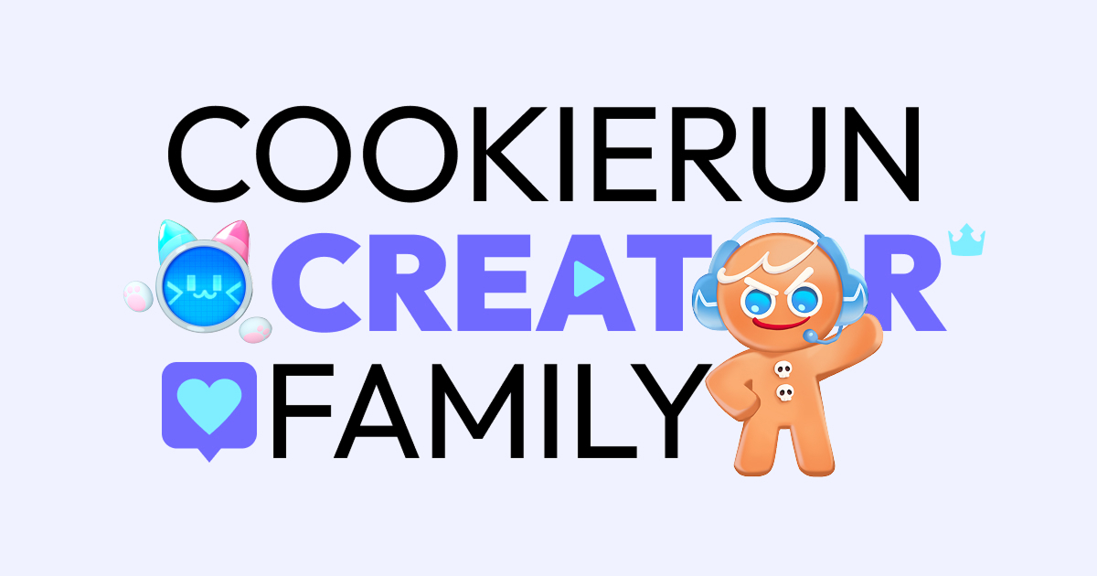 COOKIERUN CREATOR FAMILY